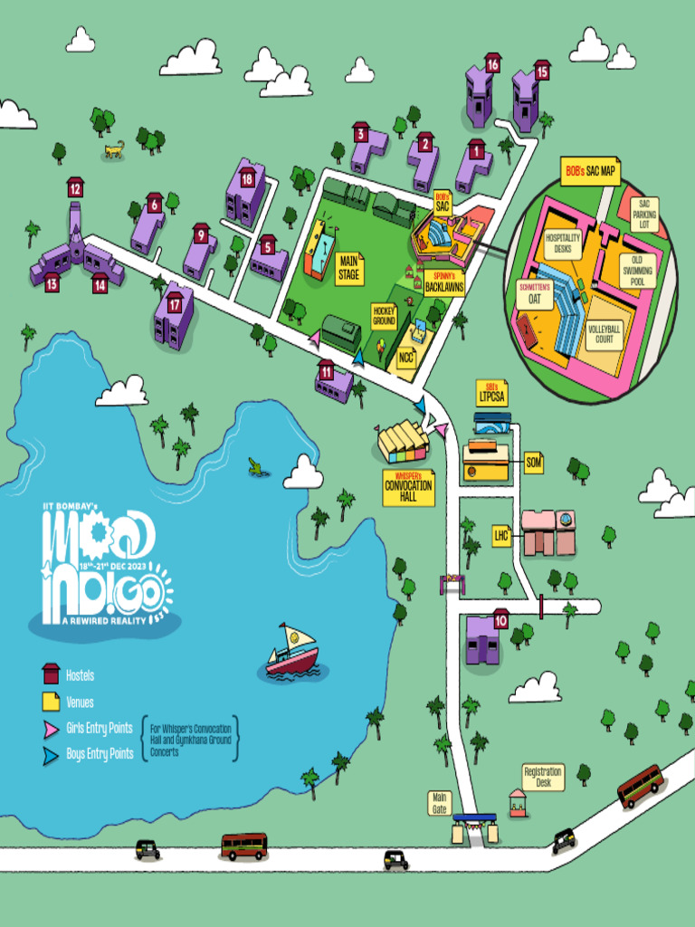 Map of Mood Indigo 2023 | PDF