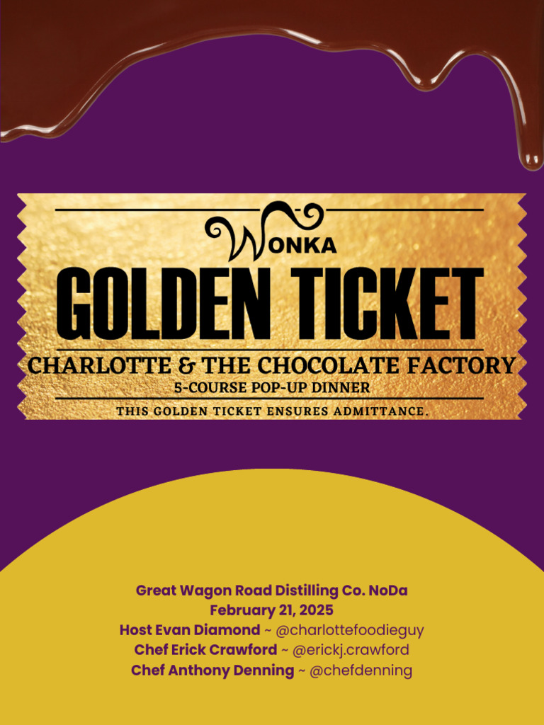 Charlotte & the Chocolate Factory Menu | PDF | Chocolate | Foods