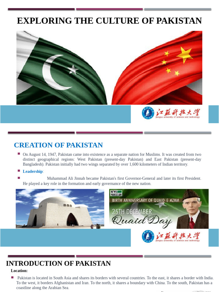 Culture and Heritage of Pakistan | PDF | Indus River | Pakistan