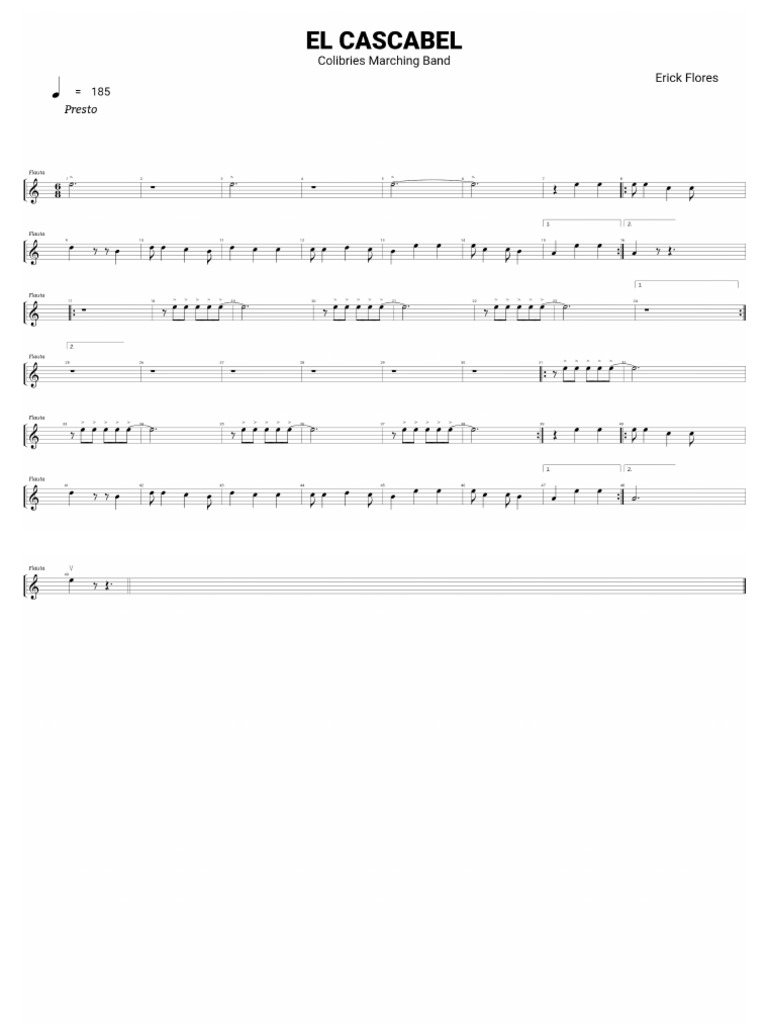 El_cascabel_Flauta | PDF