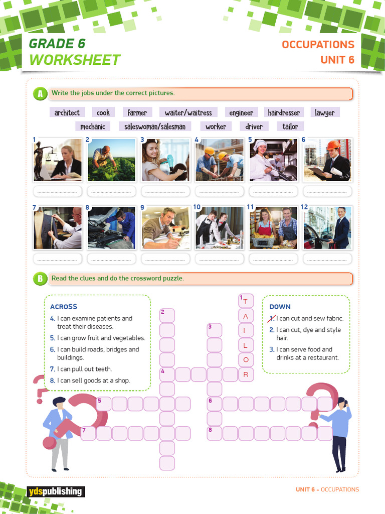 Grade 6 Online Worksheet Unit 6 | PDF