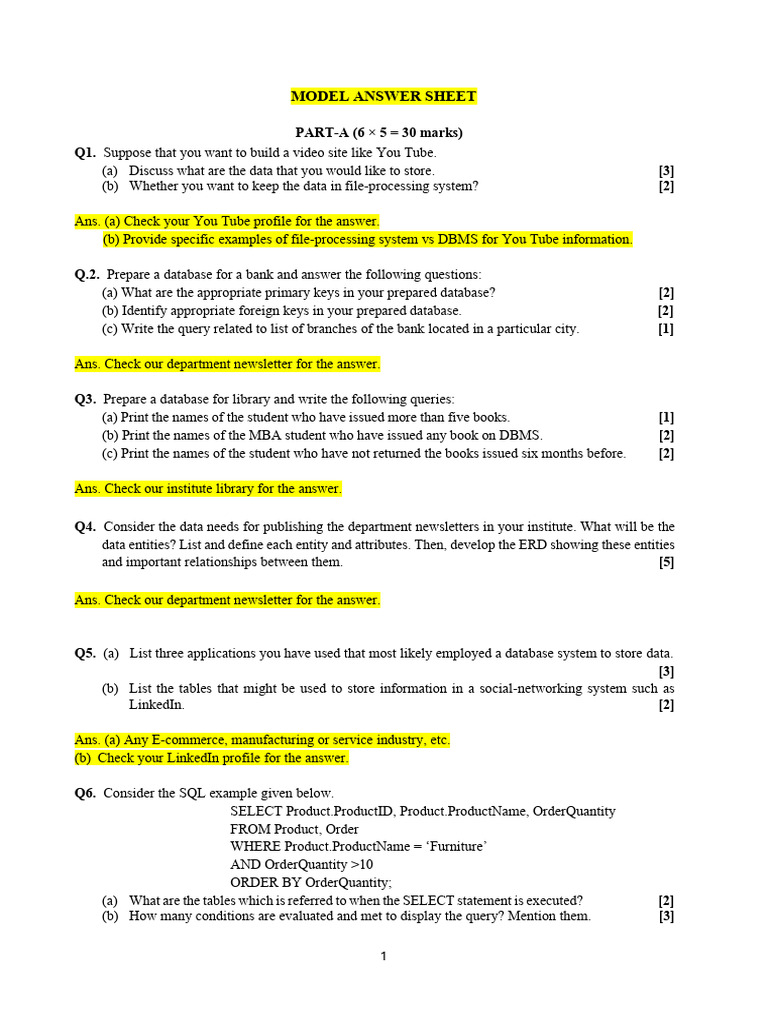 Database Design and Query Examples | PDF | Databases | Data Management
