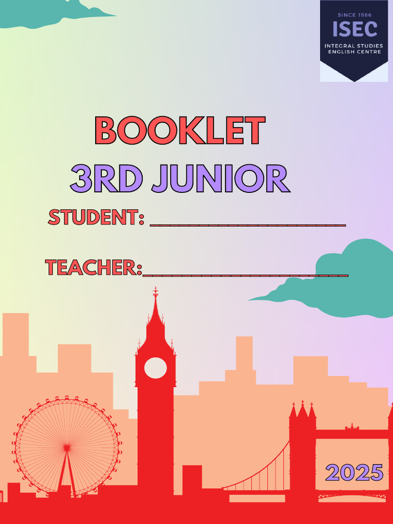 ISEC BOOKLET 3rd Junior 2025 | PDF | Natural Disasters | Volcano