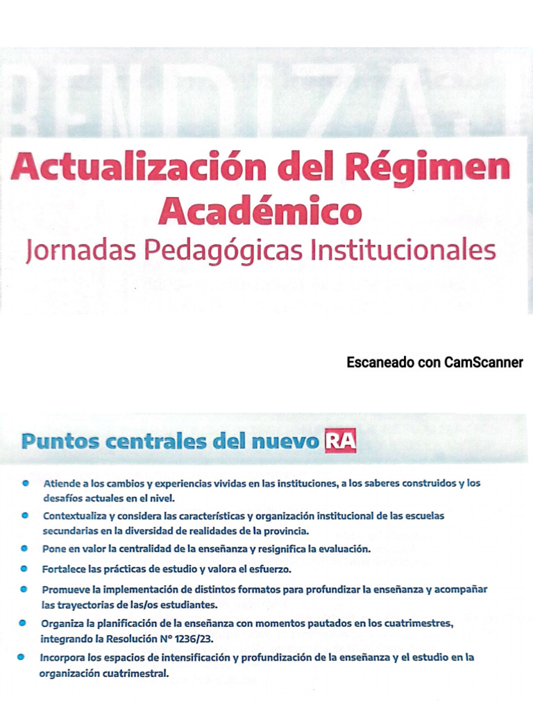 Jornada Pedagógica Institucional 2025 | PDF