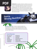 Sorry Wrong Number by Lucille Fletcher | PDF | Leisure