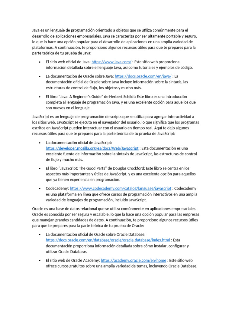 Java Es Un Lenguaje de Programación Orientado A Objetos Que Se Utiliza ...