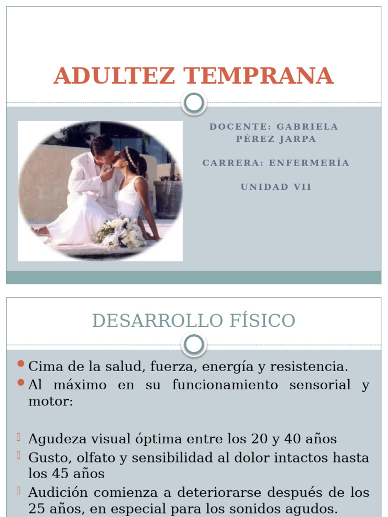 ADULTEZ TEMPRANA | PDF | Obesidad | Las emociones