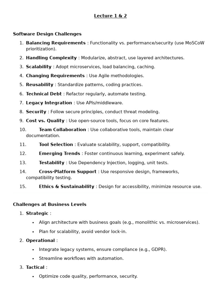 soft_mid_notes | PDF | Unified Modeling Language | Class (Computer ...