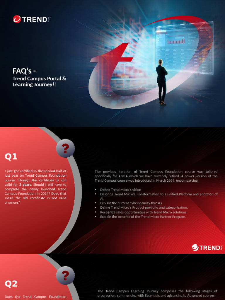 FAQs On Trend Campus | PDF