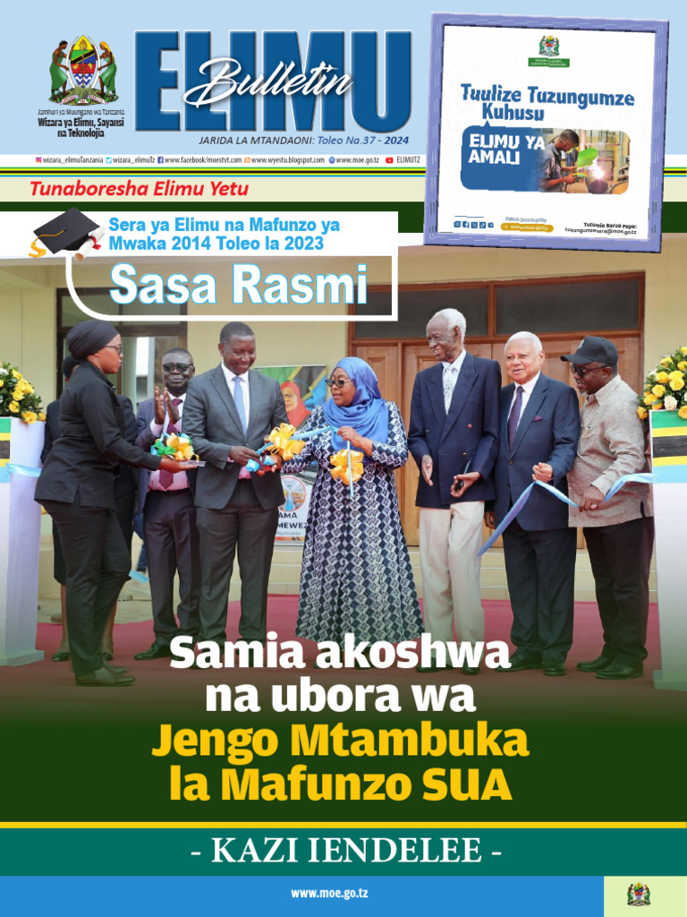Elimu Bulletin Na 37 | PDF