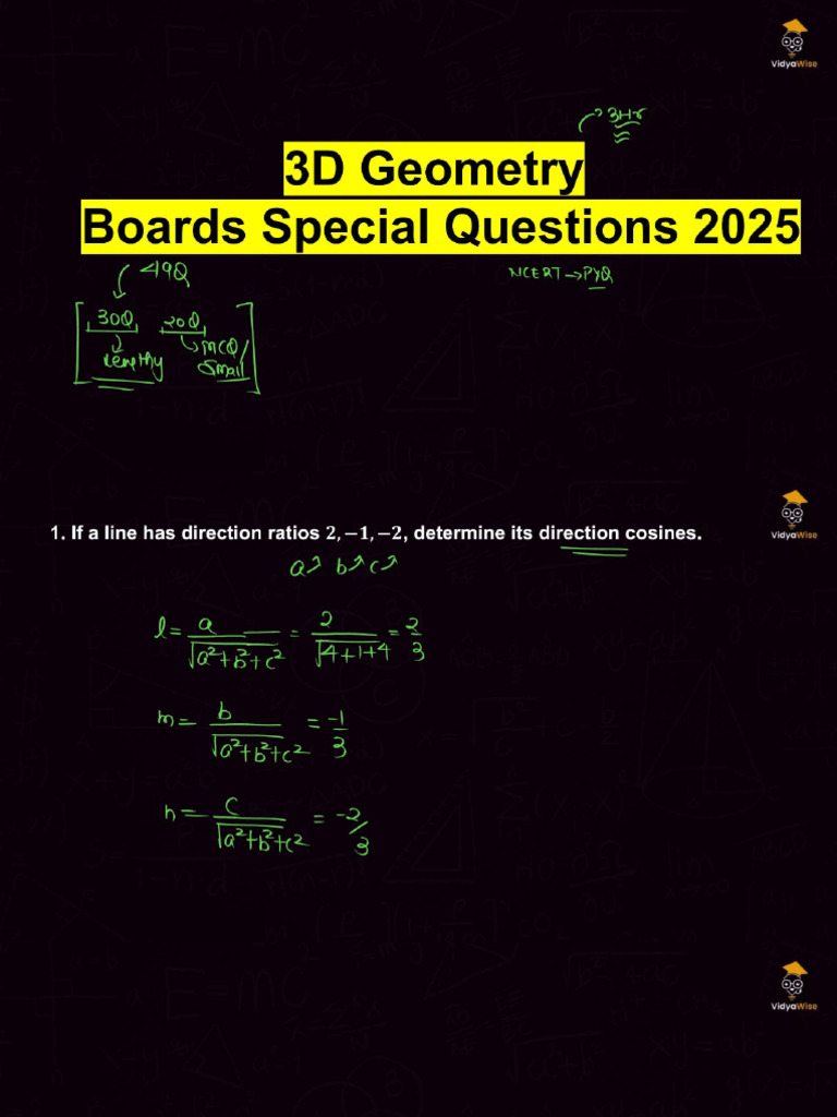 3 D Geometry Boards Marathon Done | PDF