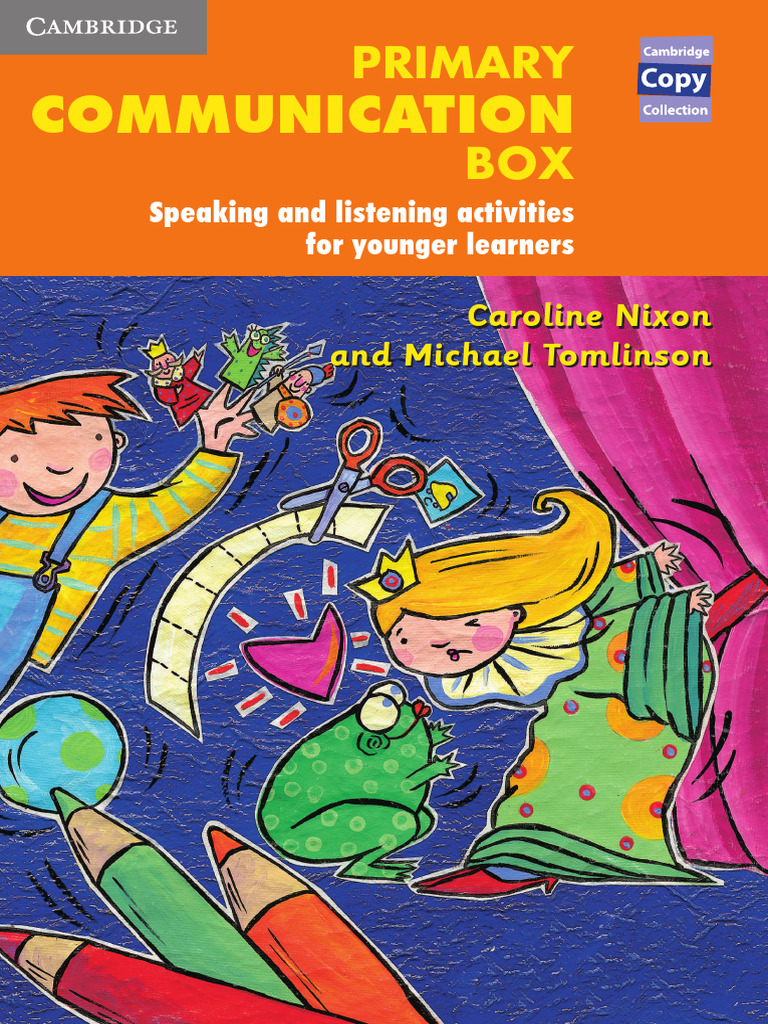 Primary Communication Box 9780521549882 | PDF | Part Of Speech | Teachers