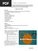 Mini Top Hat Template | PDF