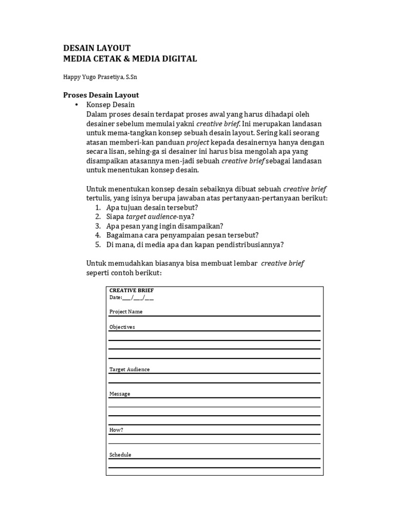 Materi Desain Layout | PDF