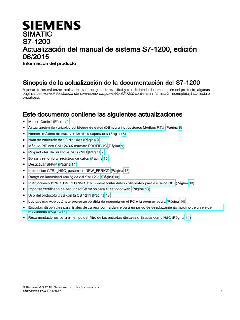 s71200 Manual Update es-ES es-ES | PDF | Archivo de computadora | Programa de computadora