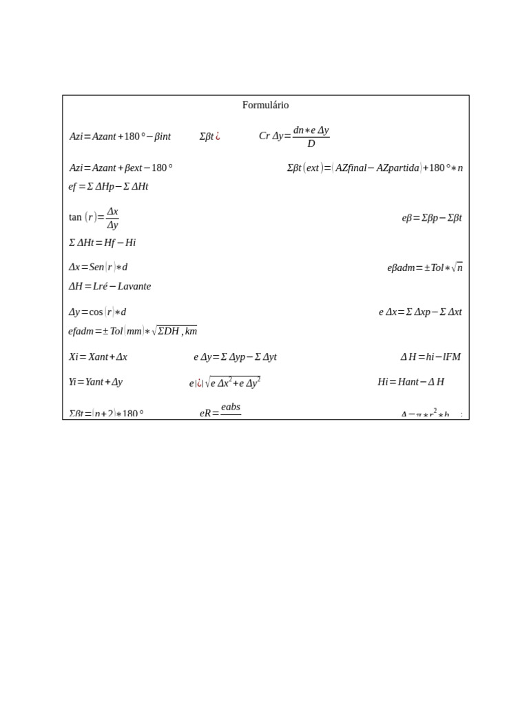 Formulas for Azimuth and Elevation Calculations | PDF