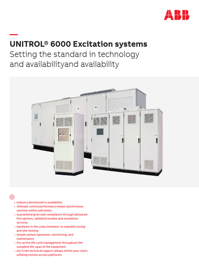9akk107492a4684 Unitrol 6000 Brochure en Us Letter 202110 | PDF ...