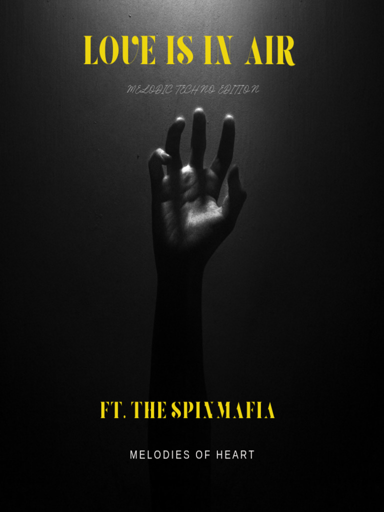 Black & Yellow New Dark Modern Trendy Music Album Cover | PDF