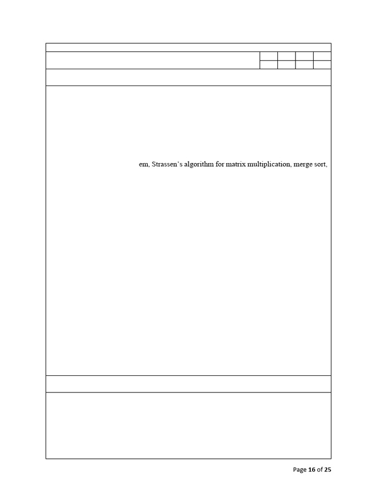 UCS415 DAA Syallbus 2024-25 EVEN | PDF | Computational Complexity Theory | Dynamic Programming