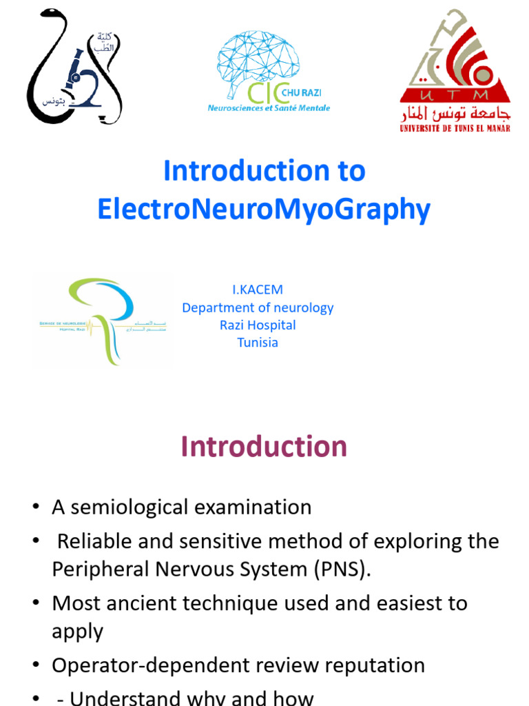 Introduction To ENMG IK-1 | PDF | Electromyography | Myelin