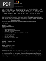 Choso: Jujutsu Kaisen Character Overview | PDF