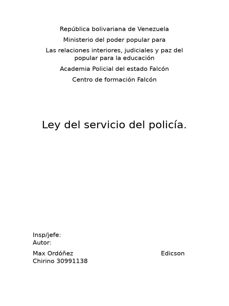 Edi 2 | PDF | Policía | Valores
