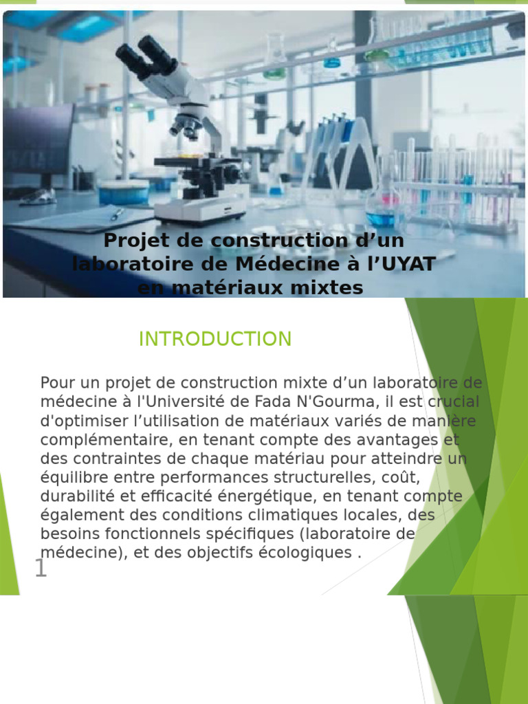 Présentation Construction Mixte | PDF | Bois (matériau de construction) | Béton