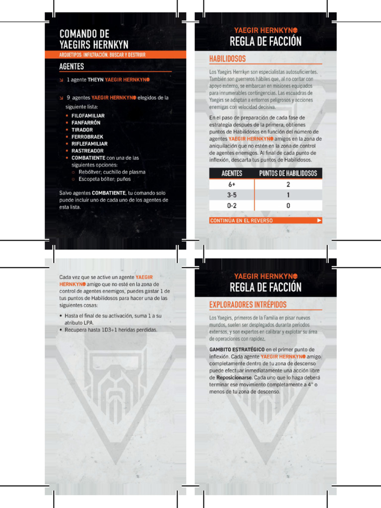 Yaegir Hernkyn Deck Duplex Letter R1.4.0 | PDF