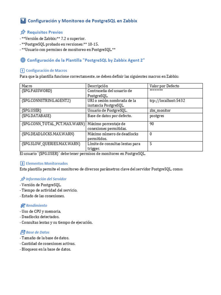 Zabbix PostgreSQL Setup | PDF | Postgre Sql | Servidor (Computación)