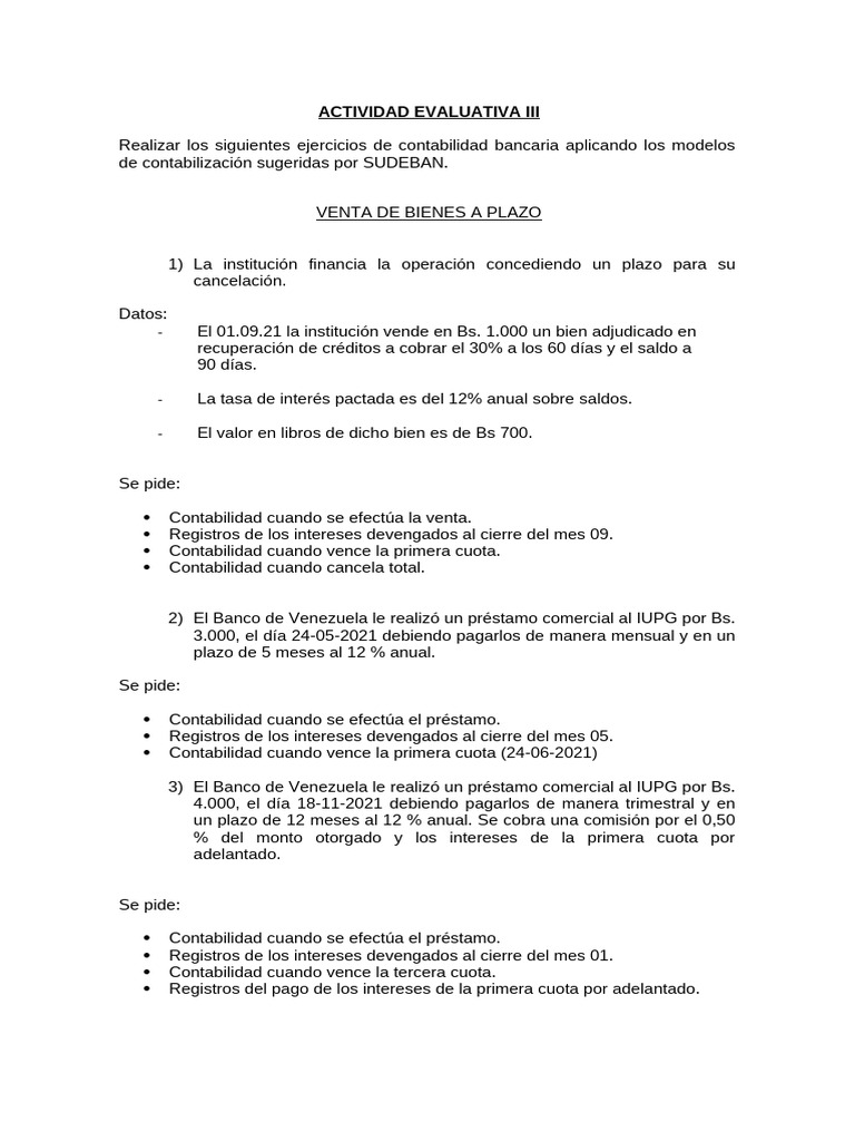 (Template) Actividad Evaluativa III | PDF