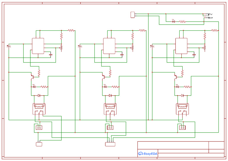 Schematic - Dancing Water Fountain Controller by IdeasTV | PDF