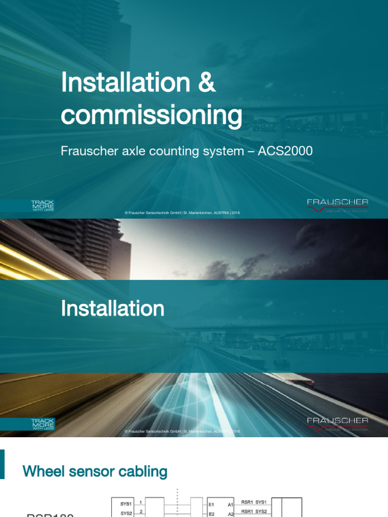 ACS2000 Installation Guide | PDF | Electrical Engineering | Electricity