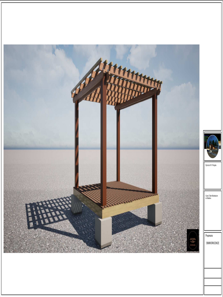 Pergola 3D CT 01 | PDF