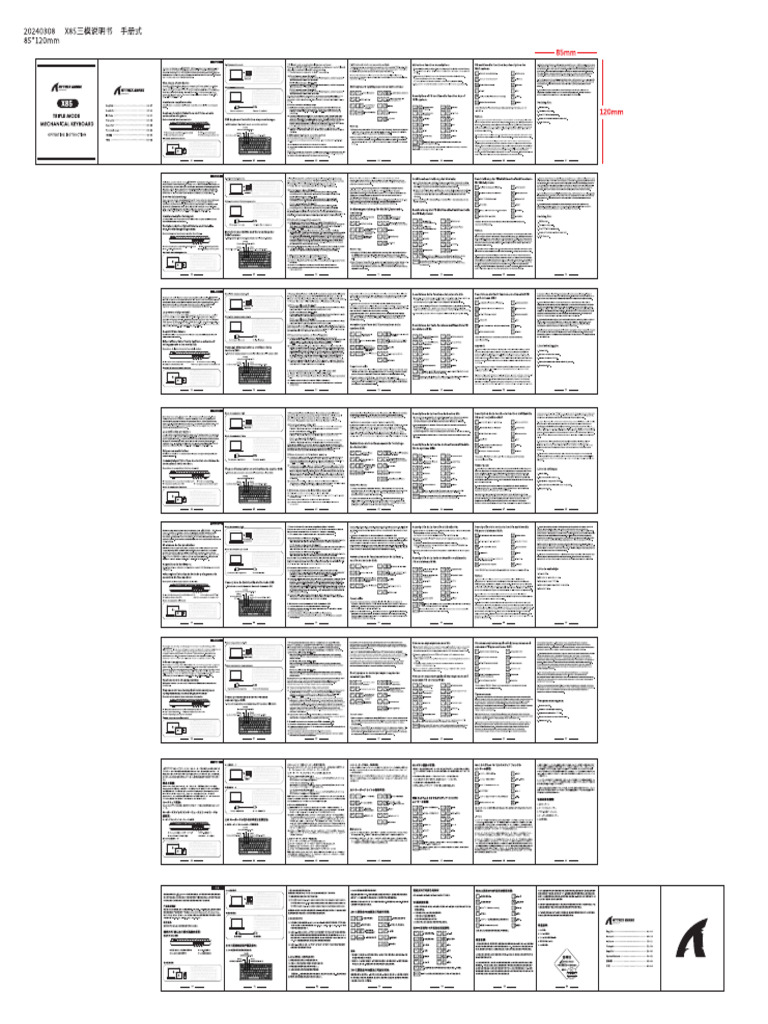 Attack Shark x85 User Manual | PDF