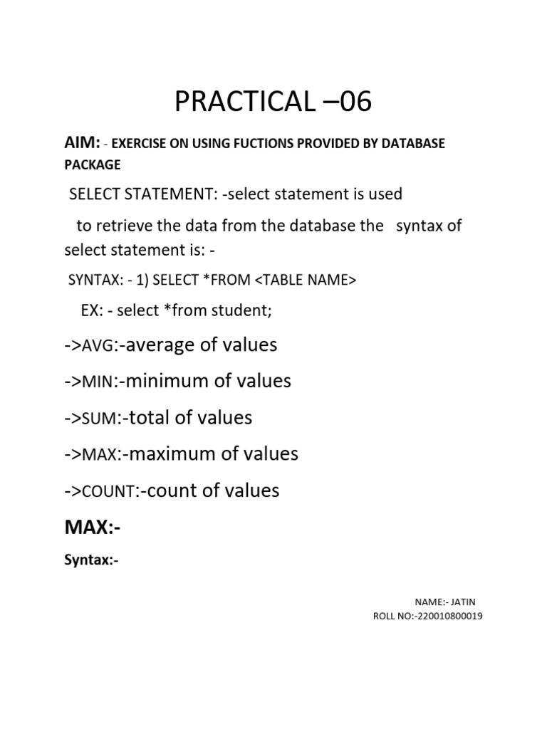 PRACTICAL -06_merged | PDF