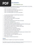 UCLA Loneliness Scale (ULS-8) Guide | PDF
