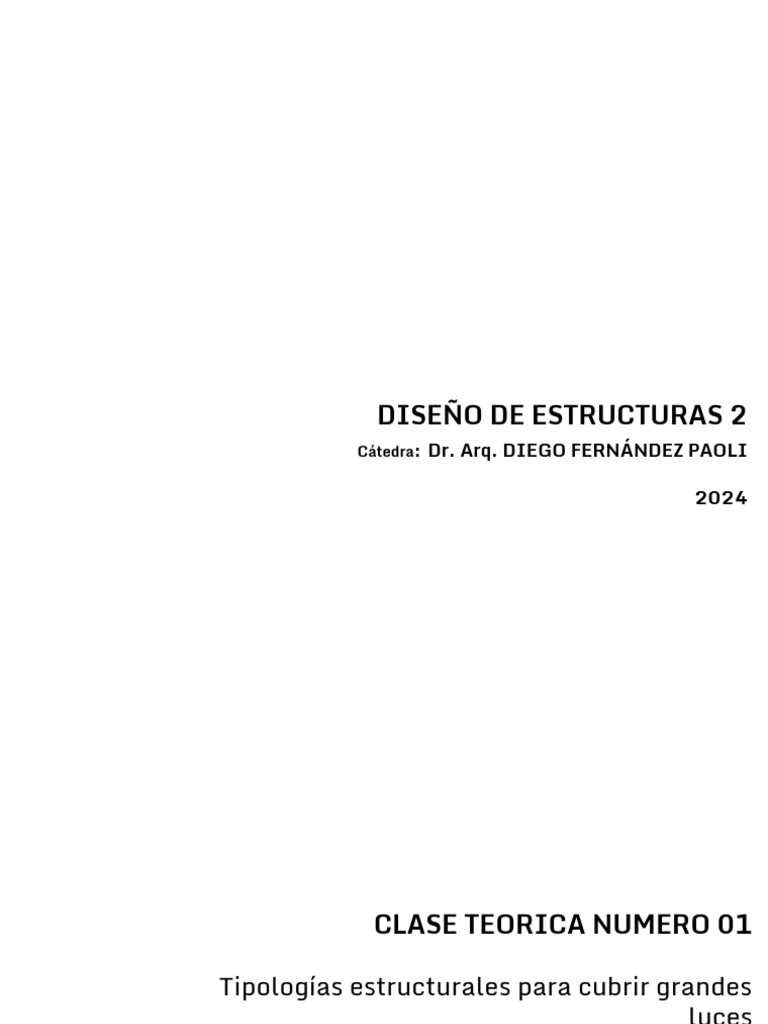 Tipologías Estructurales Avanzadas | PDF | Viga (Estructura) | Doblar