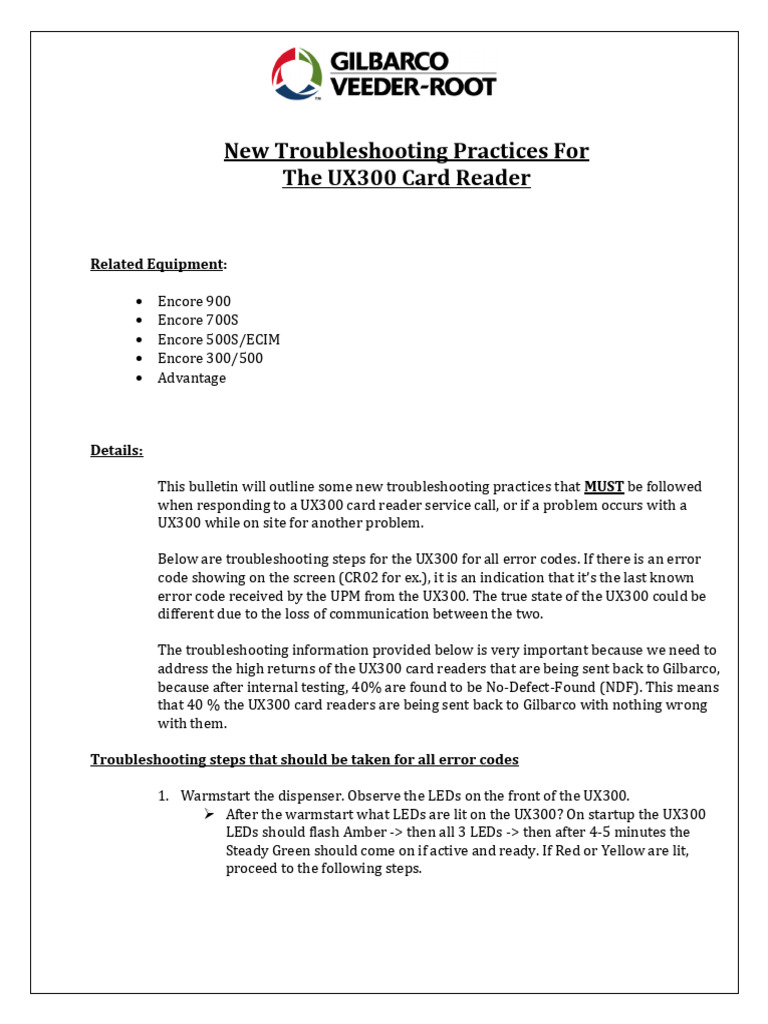 UX300 Updated Troubleshooting Practices1 | PDF | Computing | Computer ...
