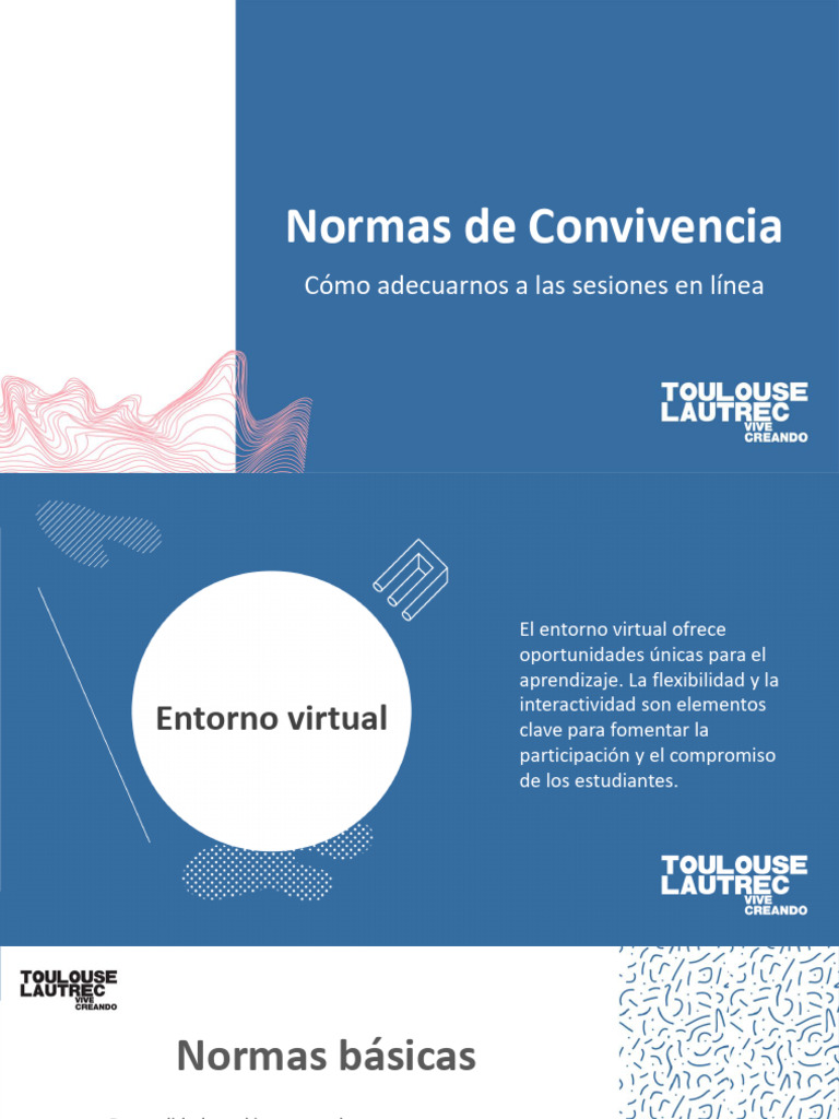 Normas para Clases Virtuales | PDF