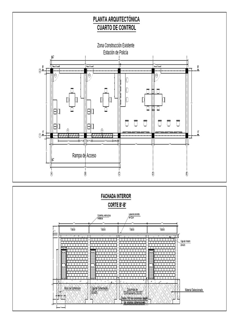 PL Cuarto Control Arquitectonico 1 | PDF