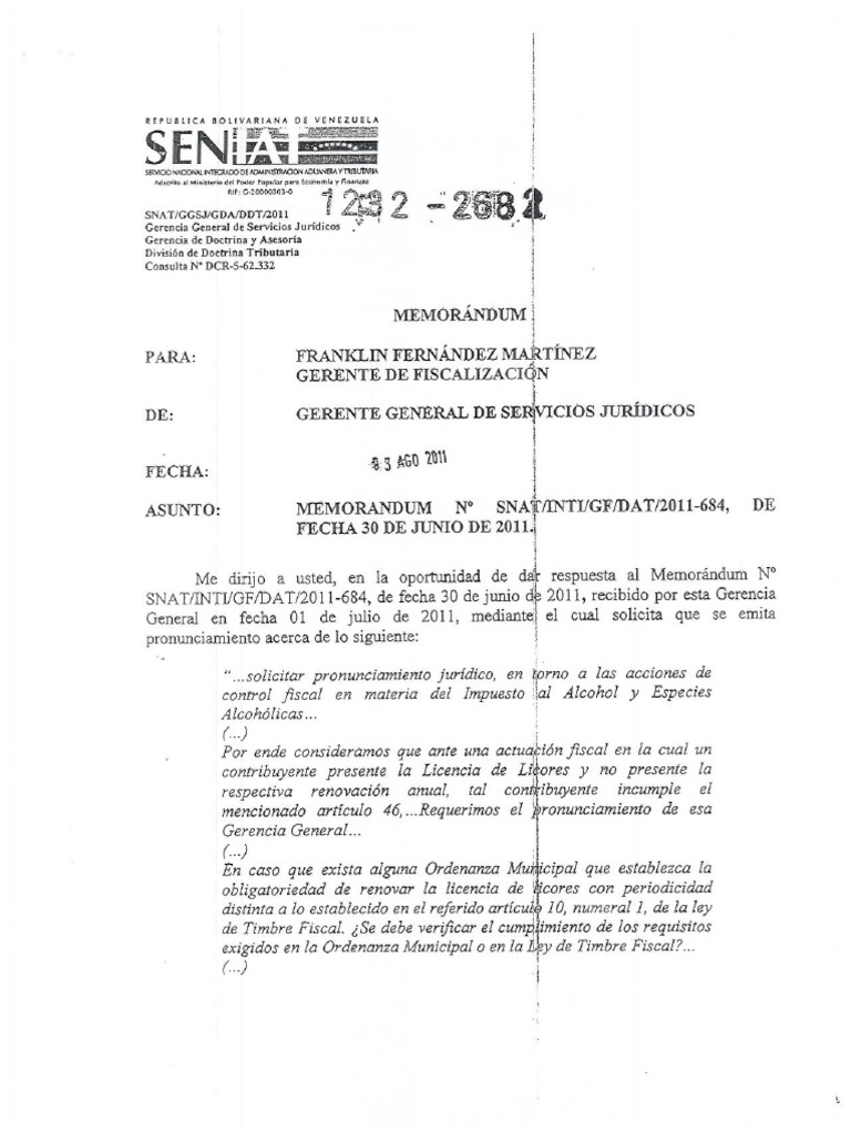 DICTAMEN GGSJ - 2682 | PDF