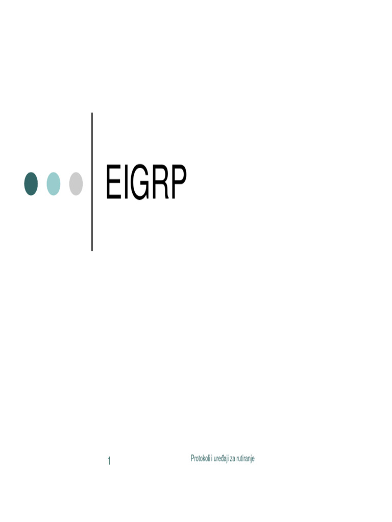 EIGRP | PDF