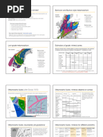 Barrovian Metamorphic Zones Explained | PDF | Geology | Petrology