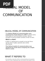 Helical Model | PDF | Helix | Communication