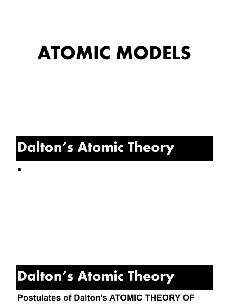 ATOMIC MODELS and ISOTOPES | PDF | Atoms | Atomic Nucleus