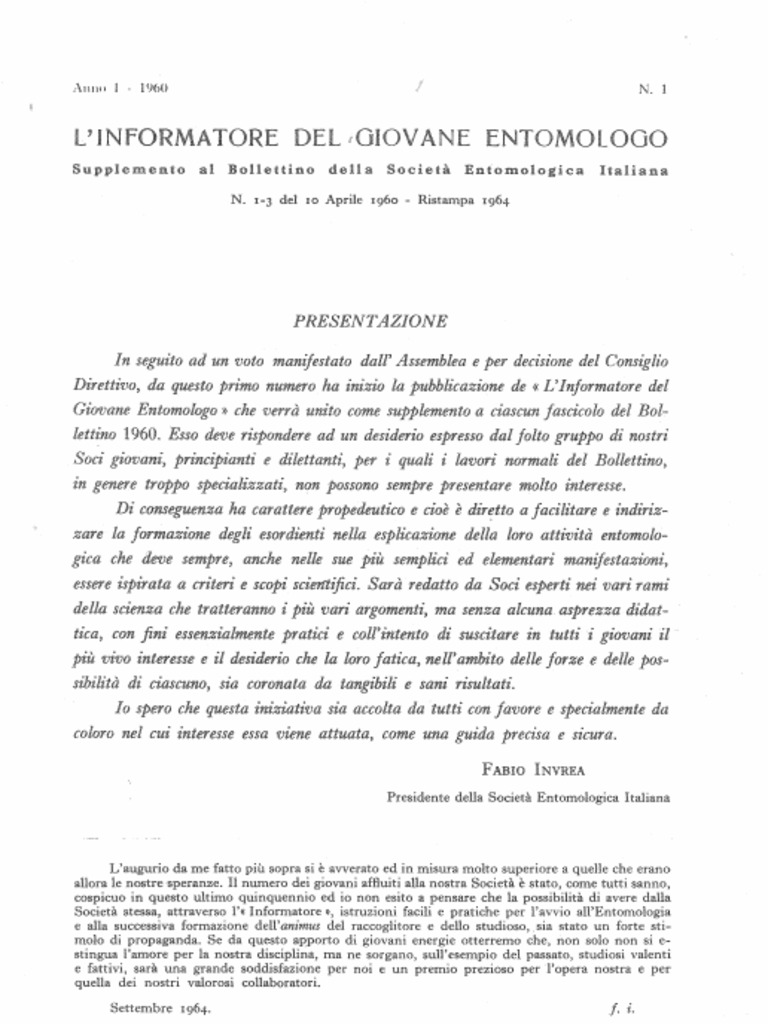 Informatore 1 | PDF