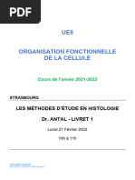 Cours D'histologie Generale | PDF | Immunohistochimie | Histologie