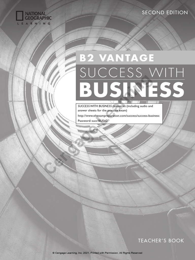 Success With Business b2 Vantage 2 | PDF