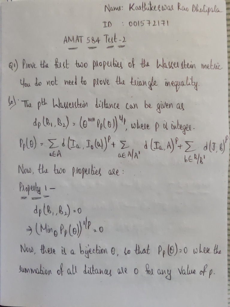 Karthikeswar Rao Dhulipala - Test2 | PDF