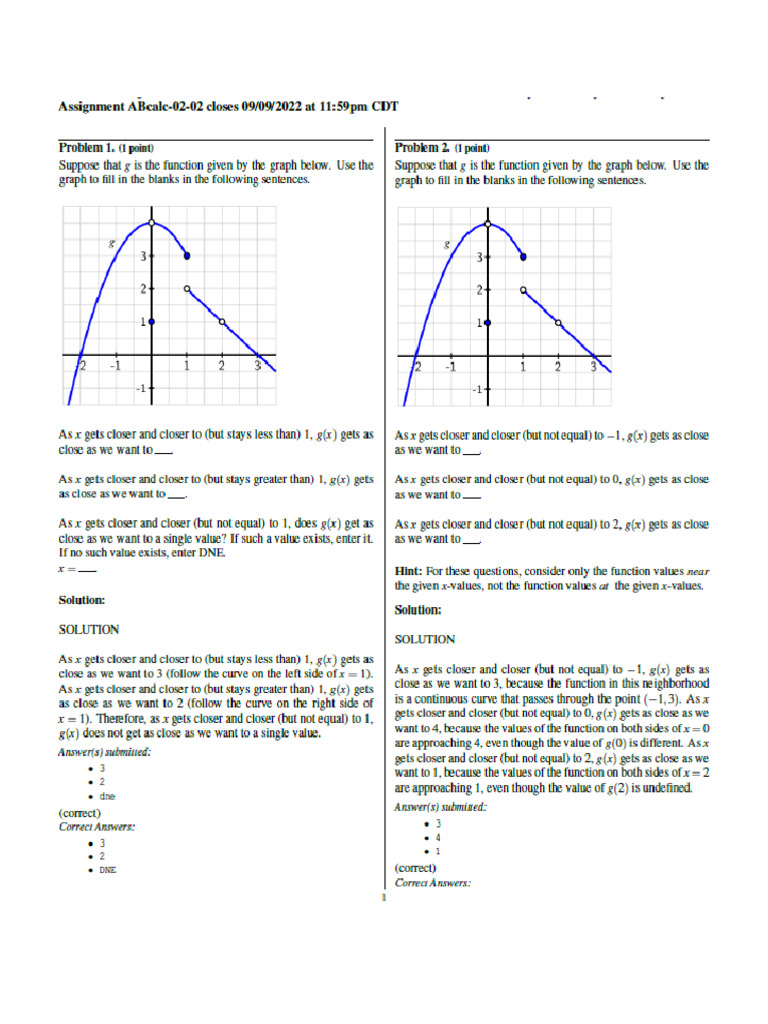 High School Calc AB - Chapter 02-02 Practice | PDF | Mathematics ...